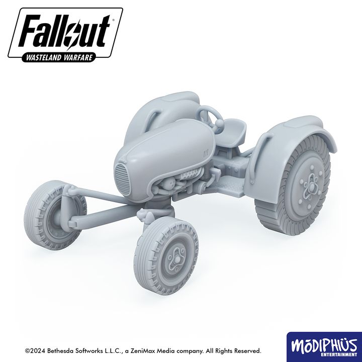 3D Printable Fallout: Terrain - Print at Home - Industrial Vehicles by ...